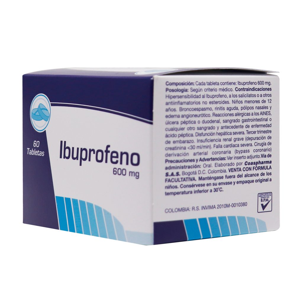 IBUPROFENO 600 mg TABLETAS - Laboratorios