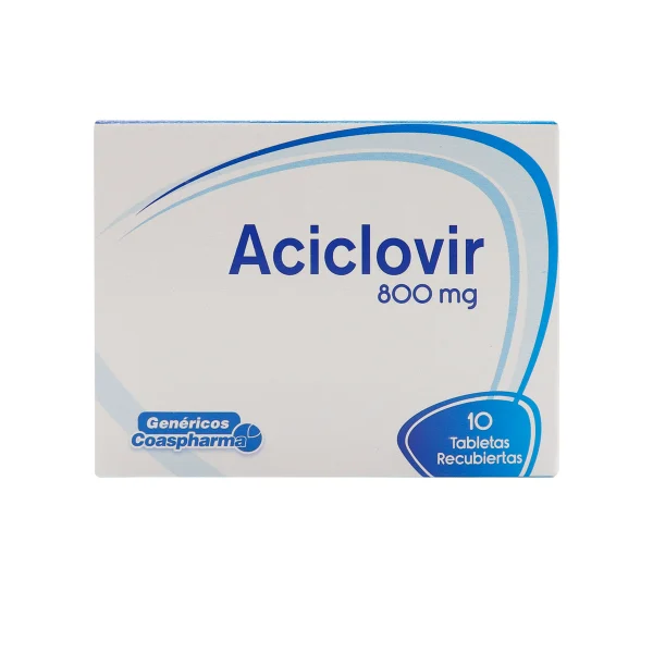 ACICLOVIR 800 MG TABLETAS - Laboratorios