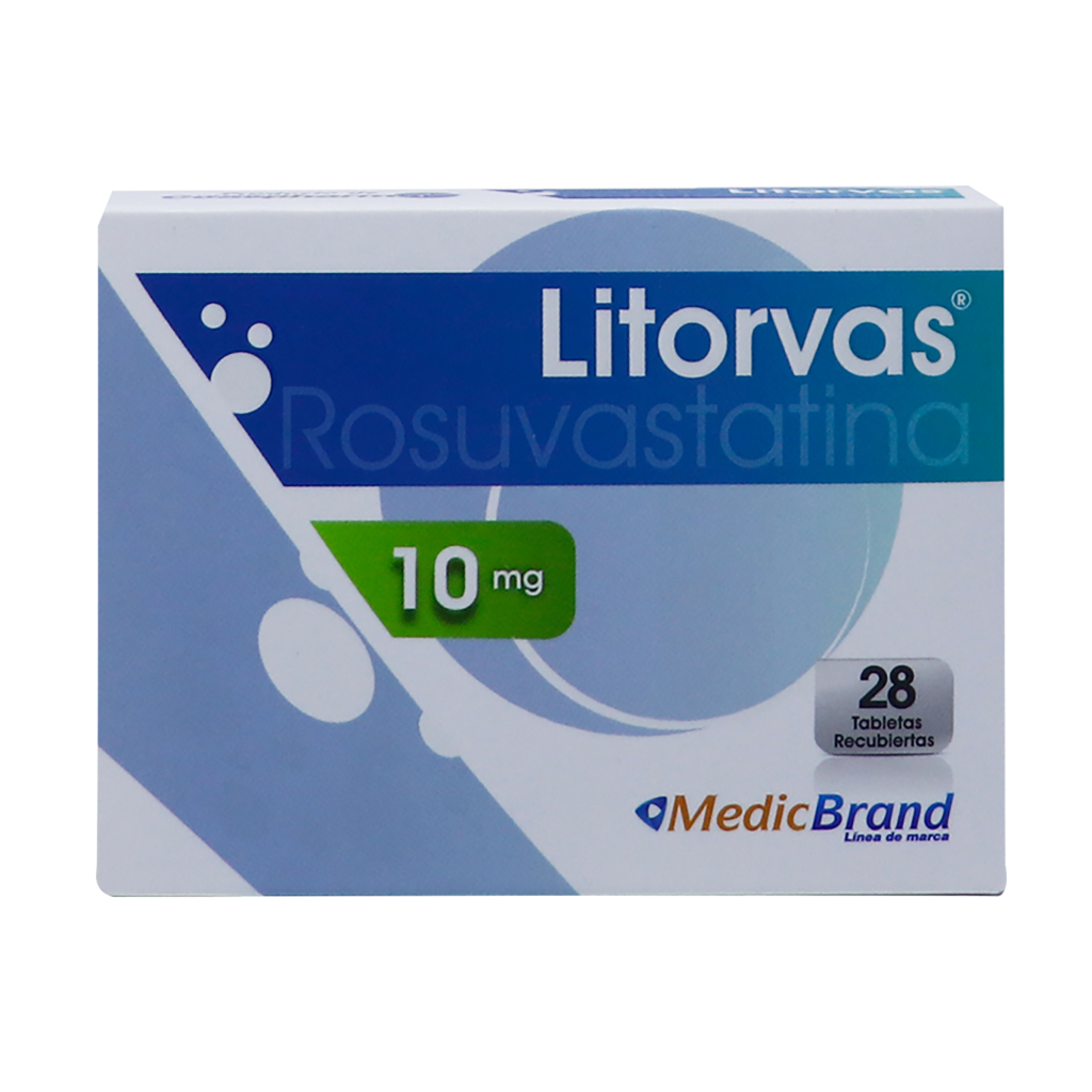 LITORVAS 10 MG TABLETAS RECUBIERTAS - Laboratorios