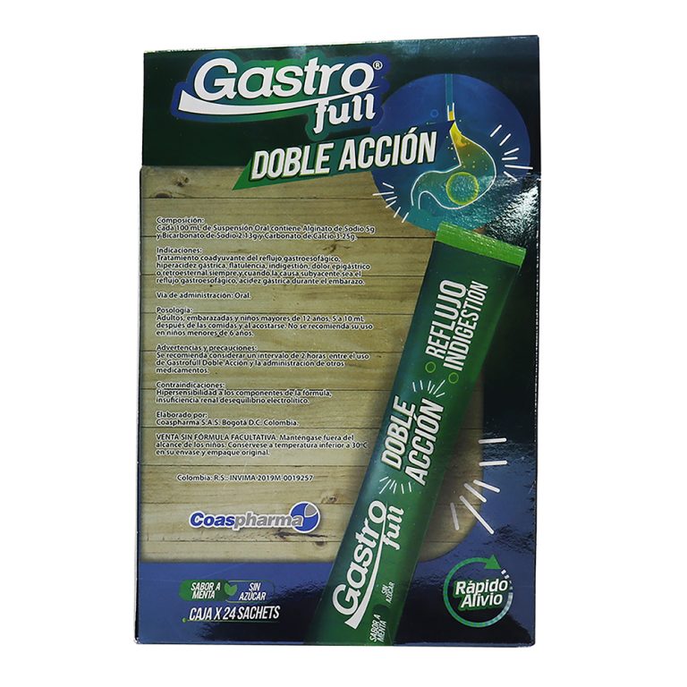 GASTROFULL DOBLE ACCIÓN STICK PACK 10 mL - Laboratorios