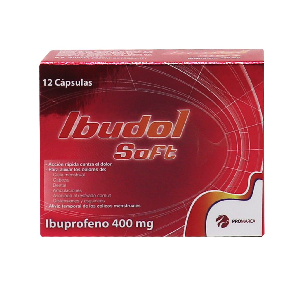 IBUDOL SOFT 400 MG - Laboratorios