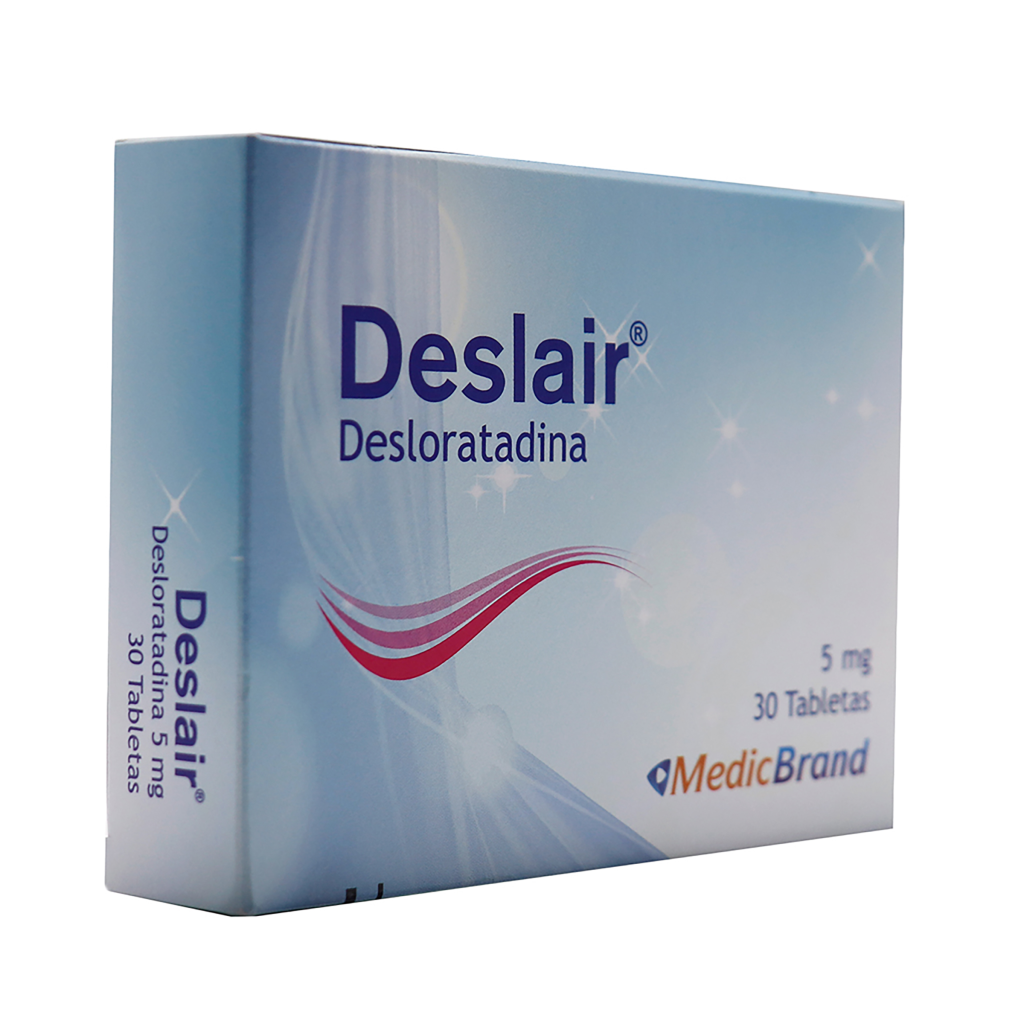 DESLAIR 5 mg TABLETAS - Laboratorios