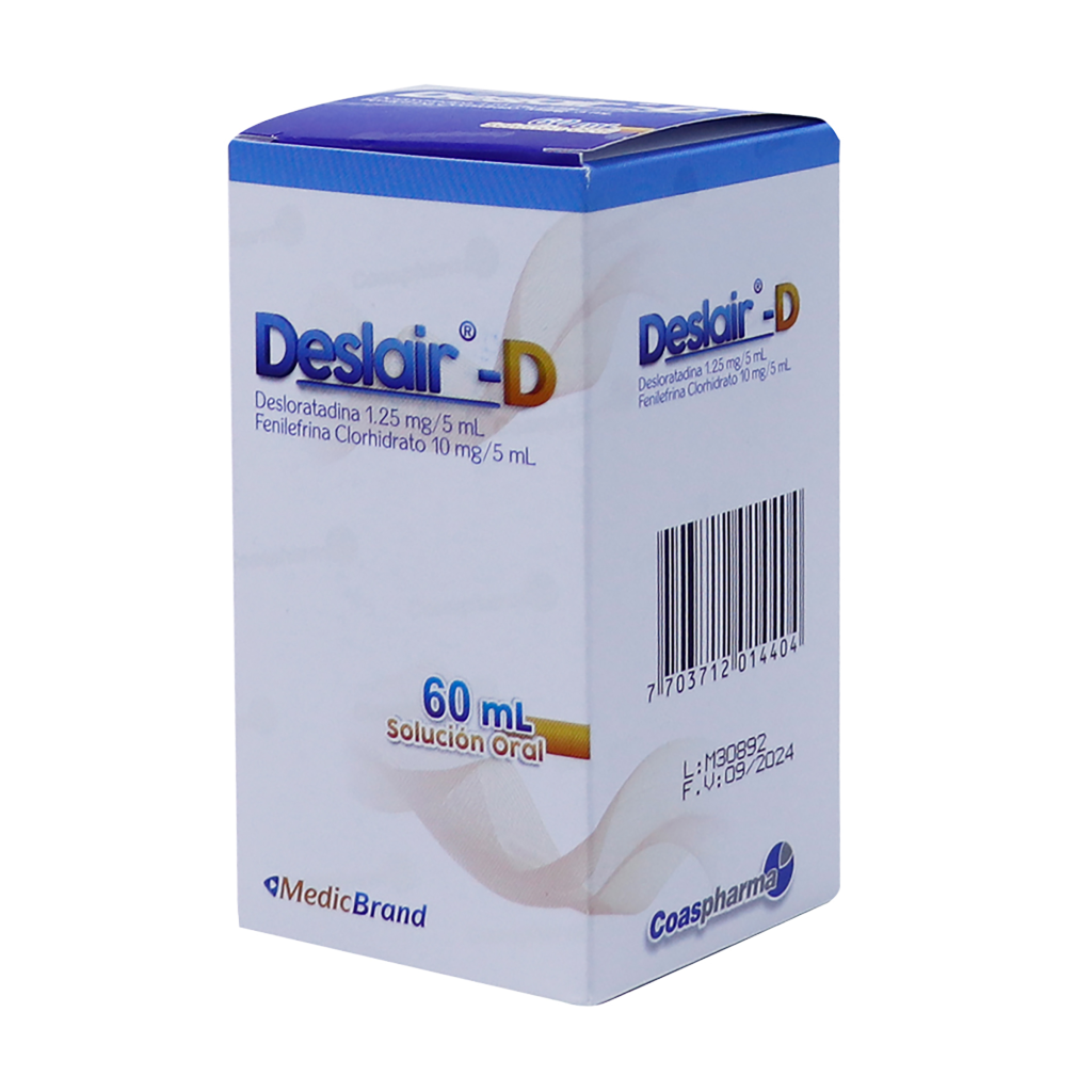 DESLAIR-D SOLUCIÓN ORAL X 60 mL - Laboratorios
