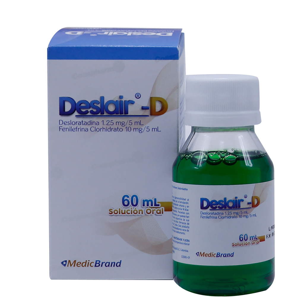 DESLAIR-D SOLUCIÓN ORAL X 60 mL - Laboratorios