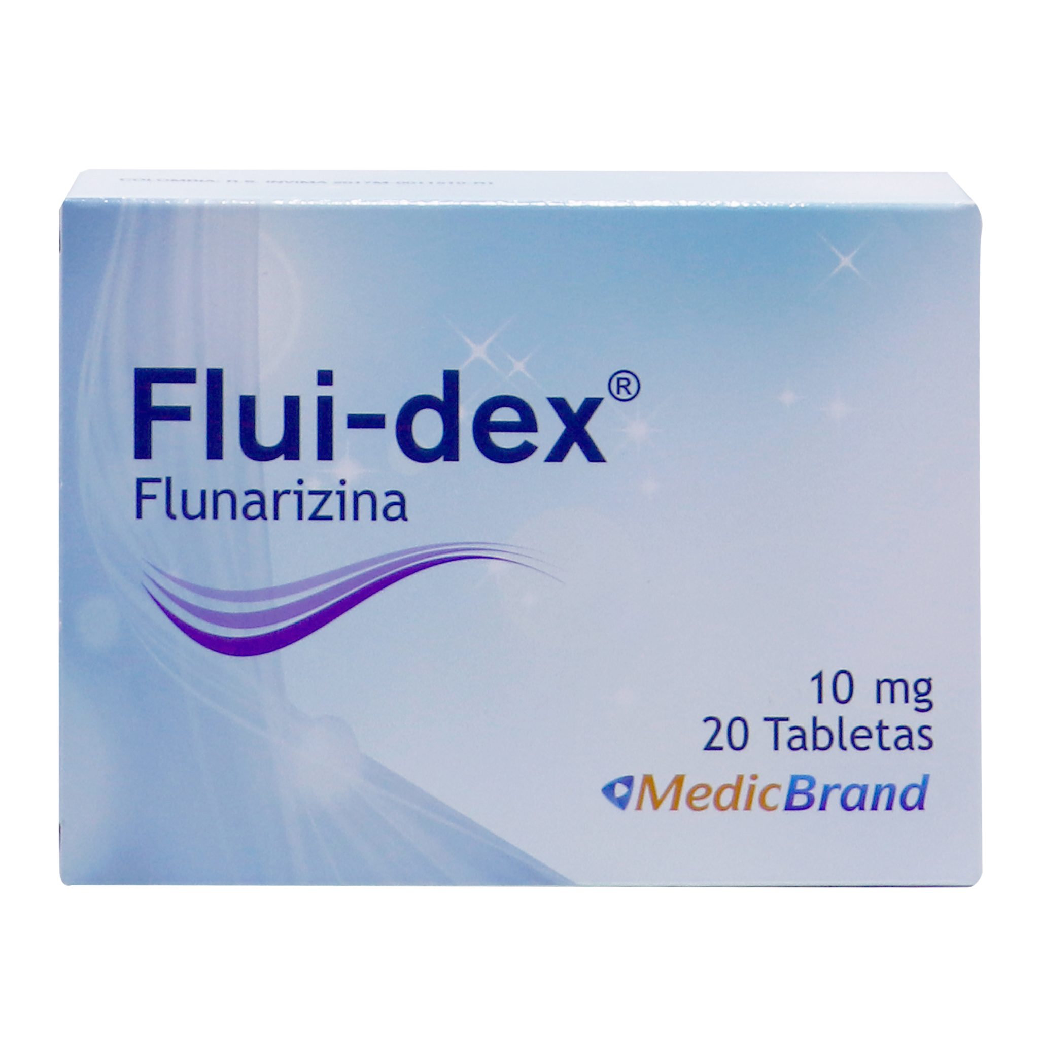 FLUIDEX 10 mg TABLETAS - Laboratorios