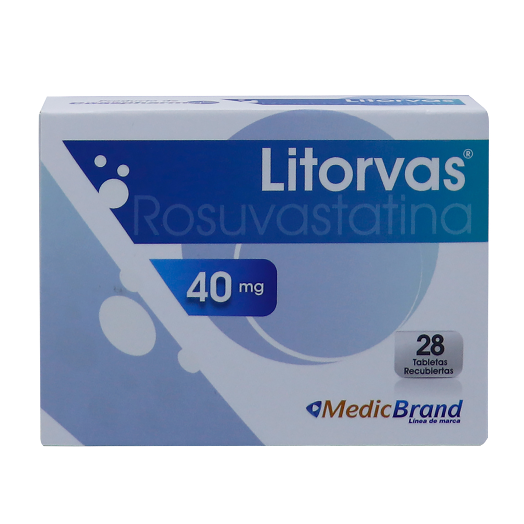 LITORVAS 40 MG TABLETAS RECUBIERTAS - Laboratorios