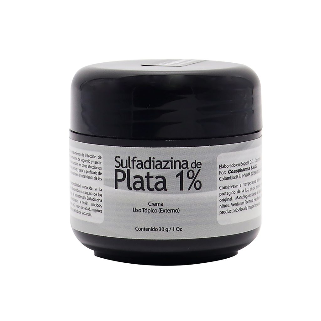 SULFADIAZINA DE PLATA 1%. CREMA - Laboratorios