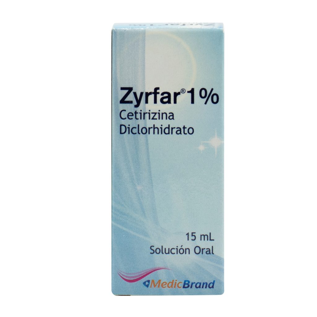 ZYRFAR GOTAS 1% - Laboratorios