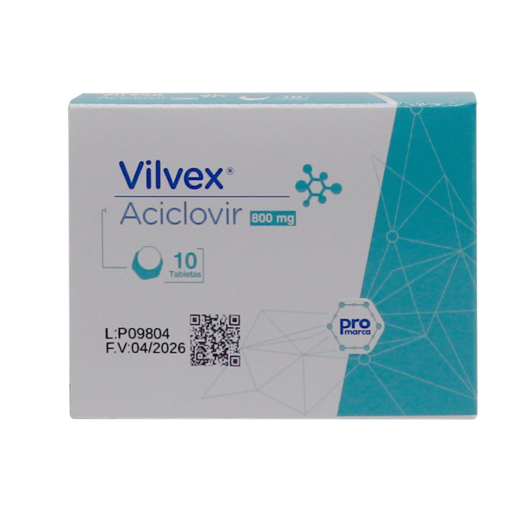 VILVEX 800 MG - Laboratorios